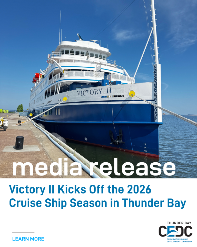 Victory II Kicks Off The 2026 Cruise Ship Season In Thunder Bay – CEDC